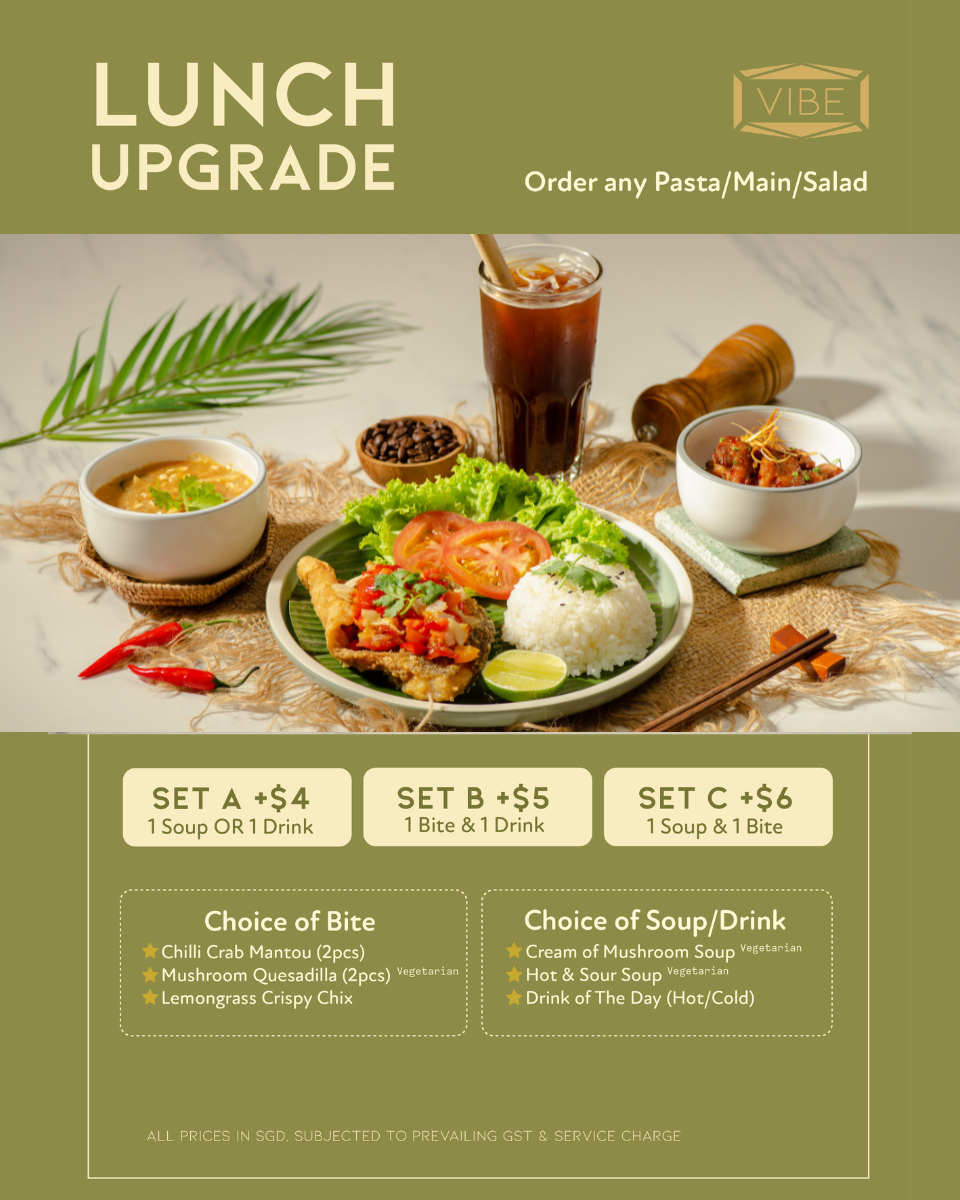 VIBE Bistro: Singaporean Cuisine Restaurant | Local food in Singapore ...